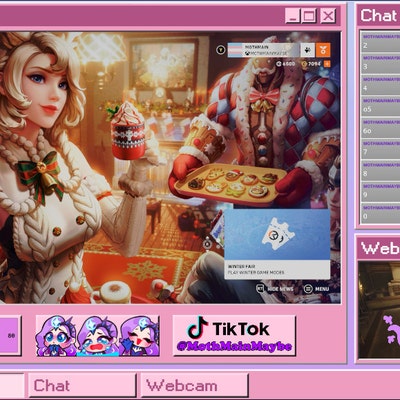 Dva Overwatch 2 Pngtuber / Twitch Streamer /discord Reactive Images ...