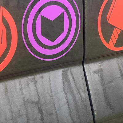 Marvel Hawkeye Symbol Vinyl Decal Car Decal Laptop Decal Phone Decal - Etsy