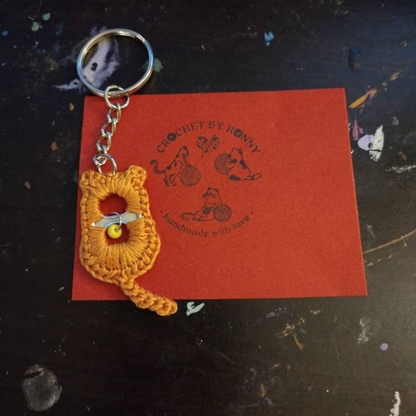 Crochet Animal Pull Tab Keychains - Etsy