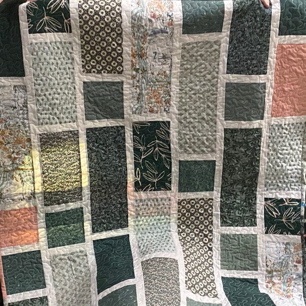 Evergreen Mist Fat Quarter or Half Yard Soft Green Color Story Quilt ...