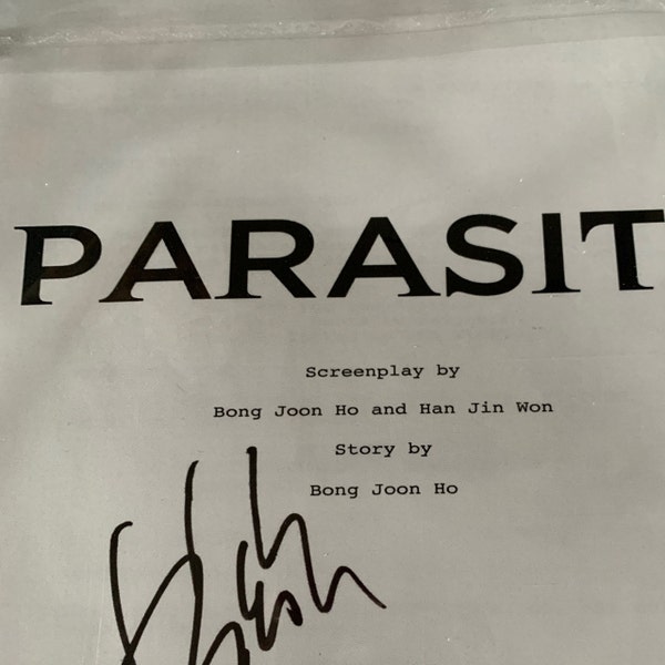 Parasite Movie Script in English - Etsy