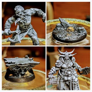 Six Vampire Soldiers Army Set Miniatures for D&D Dungeons and - Etsy UK