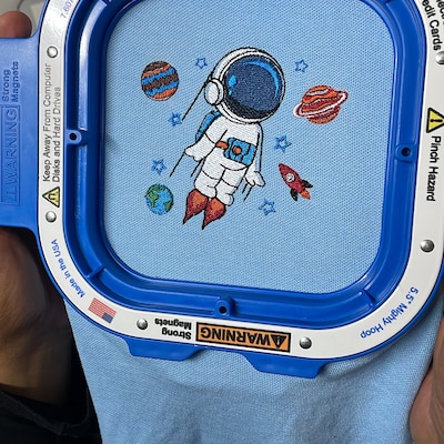 Astronaut Embroidery Designs, Galaxy Astronaut, Space Astronaut Machine ...