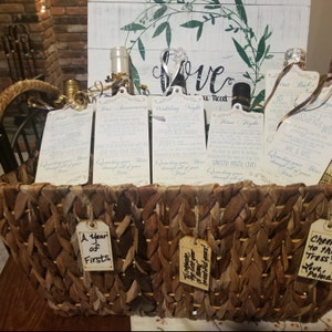 Year of Firsts Wine Tag Set for Bridal Shower Wine Basket Gift, Wine ...