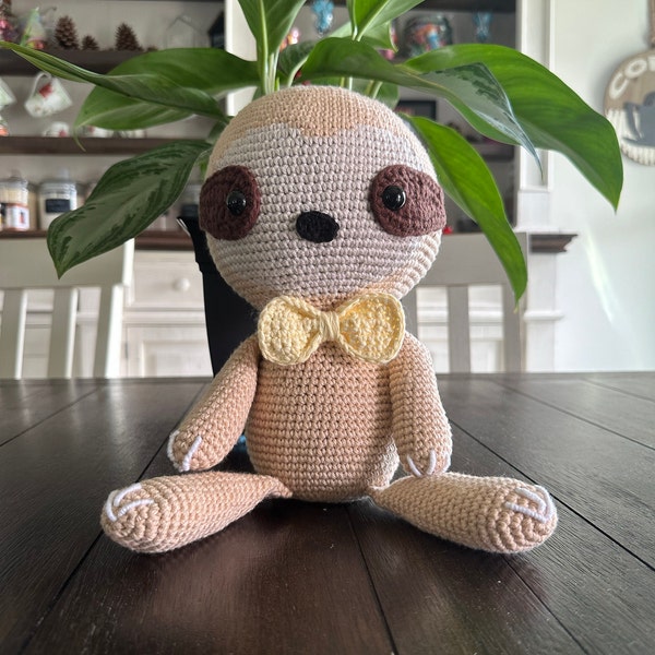 E-book Crochet Pattern Amigurumi Sloth Juliet PDF - Etsy