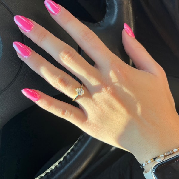 The Timeless Purity Ring - Etsy