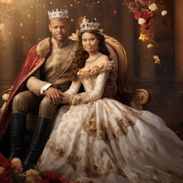 Custom Royal Queen Portrait From Photo, Renaissance Portrait, Turn Me ...
