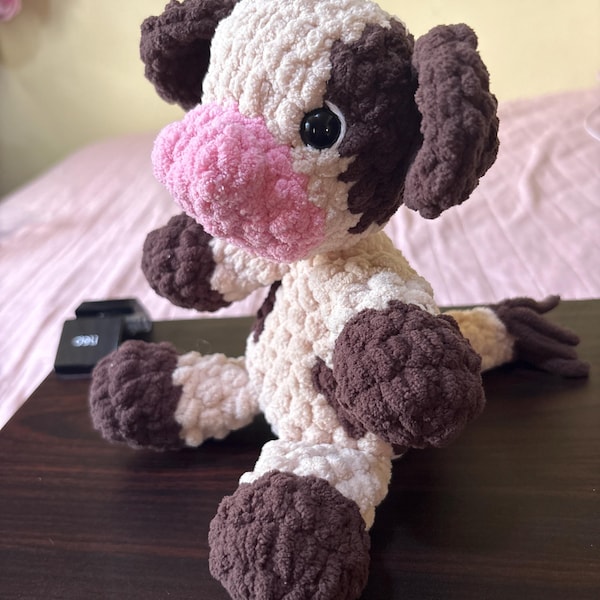 Merwin the Moose Pattern | No-sew | Crochet Amigurumi | Lovey Snuggler ...
