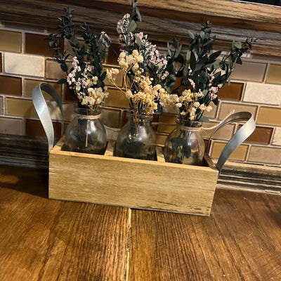 Dried Rose Dried Flowers Bouquet,home Decor,rustic Vintage Bouquet ...