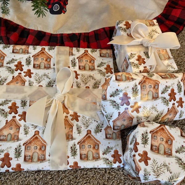 Boy Baby Shower Gift Wrap, Boy Baby Shower Wrapping Paper, Light Blue ...