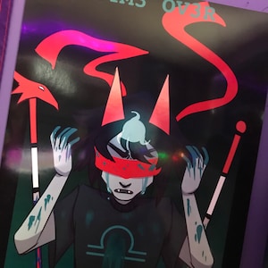 Homestuck Terezi Pyrope Print 8x10 - Etsy