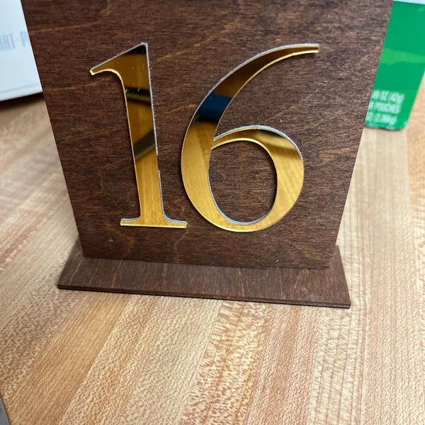 Wooden Wedding Table Number - Wedding Table Decor, Rustic Country ...