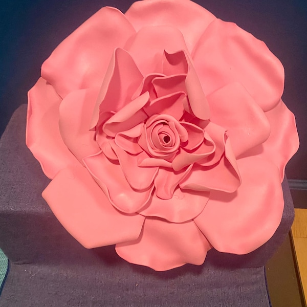 Giant Paper Rose Templates, DIY Large Paper Flowers, Printable PDF ...