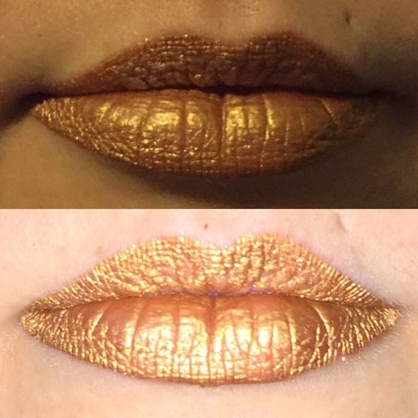 Gold Digger Metallic Matte Liquid Lips. Liquid to Matte. Makeup ...