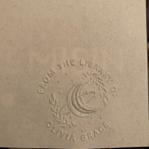 Personalized Embosser with Pine TreeCustom Seal | Etsy