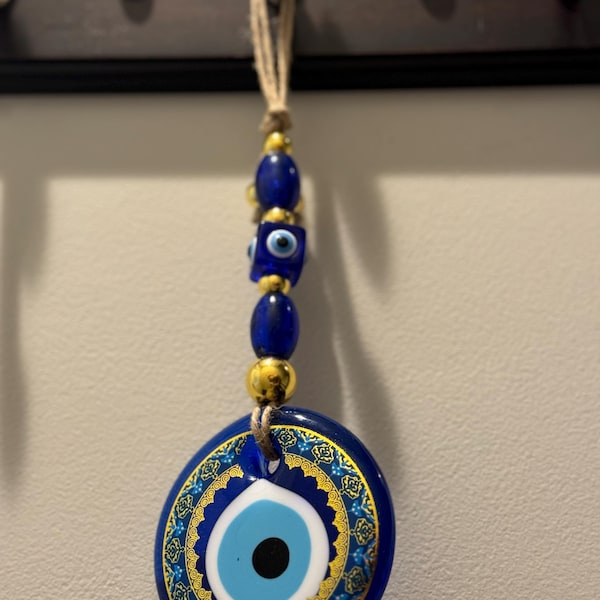 Evil Eye Wall Hanging, House Protection, Home Decor, New Home Gift Idea ...