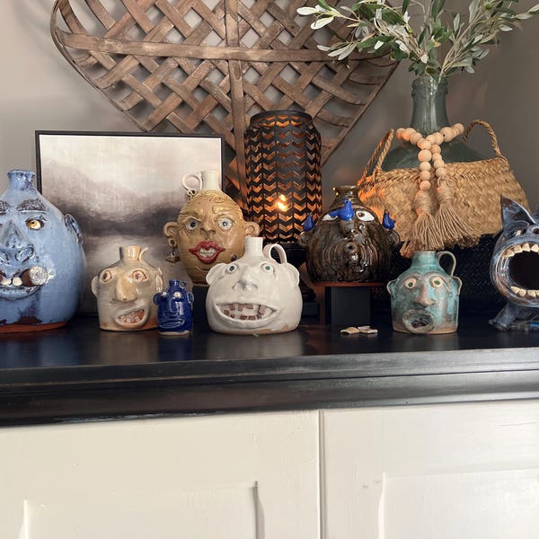 Craven Pottery Georgia Red Clay Small Terra Cotta Fluted Palm Pot ...