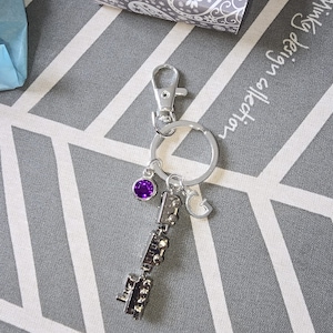 Union Jack Flag Charm Keyring, Personalised Gifts, UK Great Britain ...