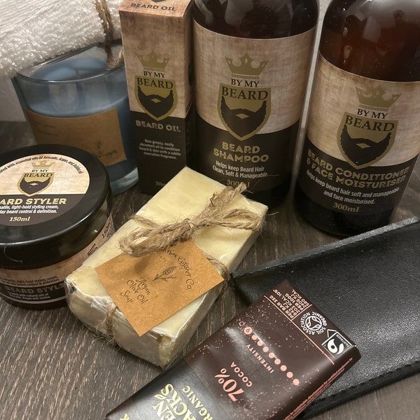 Luxury Beard Care Gift Hamper Packed Full of Supplies to Care for Those ...