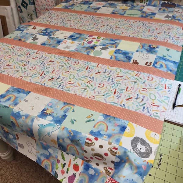 Fleur Noire the Plaid Plus Quilt Kit, Pattern by Allie Perry of Taren ...
