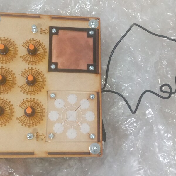 Radionic Machine, Wishing Box, 15 Dials, Dual Copier With Electrical Boosters (the Destiny ...