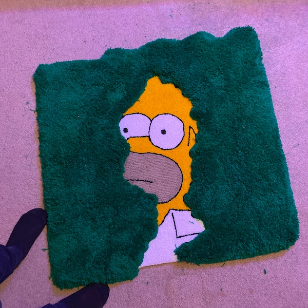 Fluffy Tufted Cartoon Rug, A Fun and Soft Touch for Your Living Room or ...