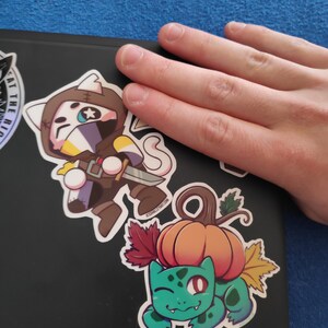 Monster Lover/ Fker Permit Laminated Holographic | Etsy