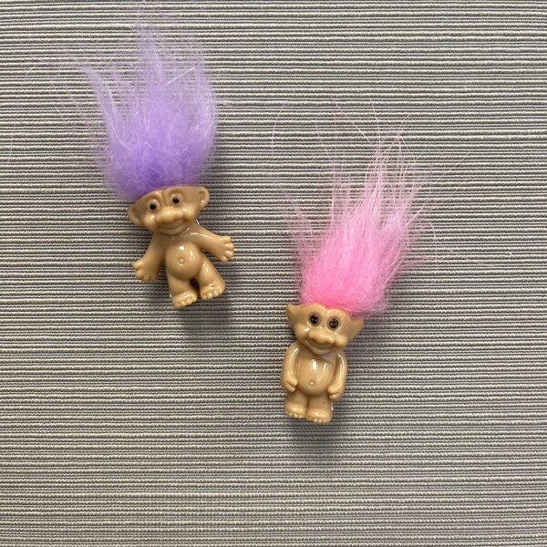 Mini Vintage Troll Magnet - Etsy