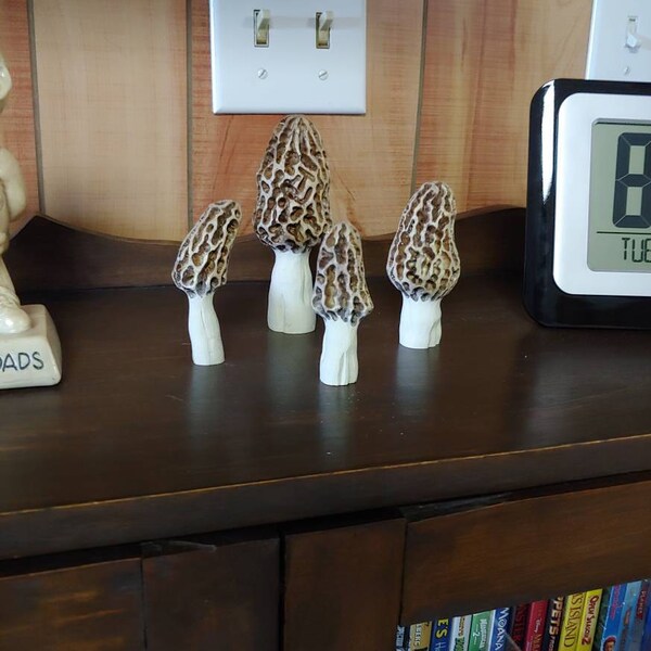 Handmade Morel Mushrooms for Landscape & Garden. Real Looking Morels ...