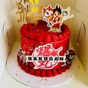 Personalized Bakugan Backdrop, Bakugan Party, Bakugan Birthday ...