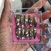 Monet Inspired Press on Nails Flower Nails,custom Hand Painted Floral ...
