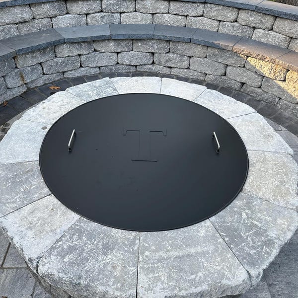 Lift off Dome Fire Pit Safety Screen 304 Stainless Mesh Steel, Round ...