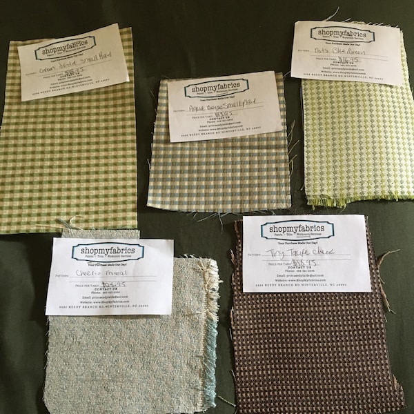 Samples - Fabric Sample - Trim Sample - Order Swatch of Fabric - Swatch ...