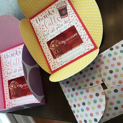 Valentine's Day Gift Card Holder, Printable Gift Card Holders ...