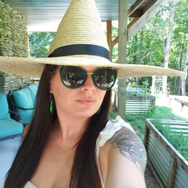 Witch Hat "cattail Conjuring" - Etsy