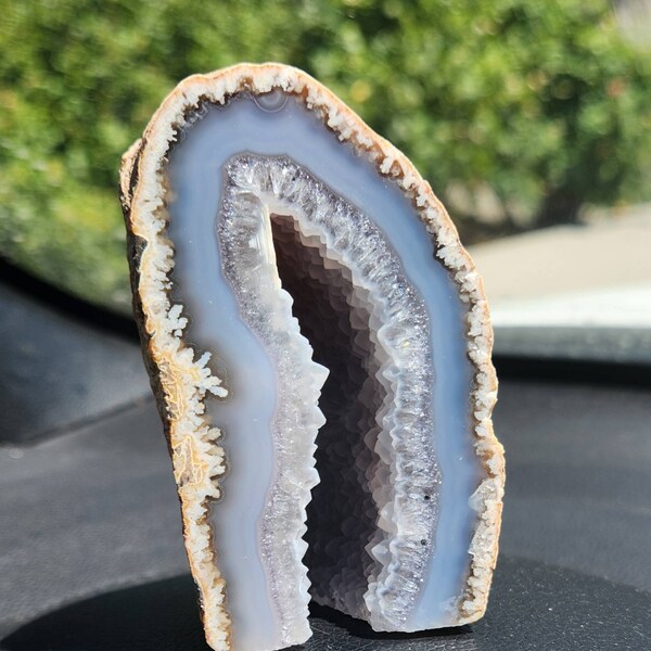 Natural Druzy Agate Geode Caves | Agate Crystals - Etsy