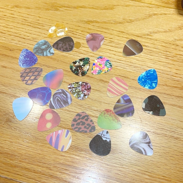 Handmade Guitar Picks - Etsy