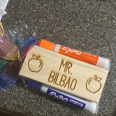 Personalized Whiteboard Eraser Chalkboard Eraser With Expo Marker ...