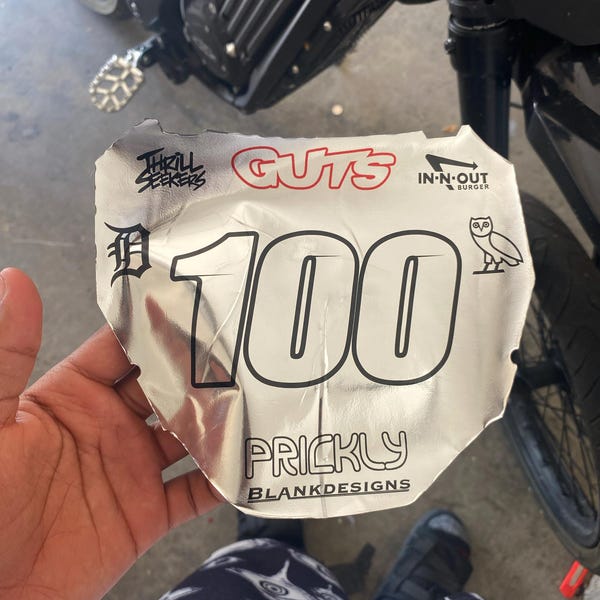 Custom Motocutz Plate Decals - Etsy