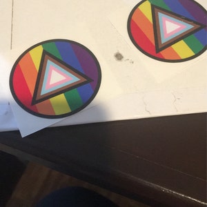 Safe Space Progress Pride Flag LGBTQ POC Transgender Flag Vibrant Color ...