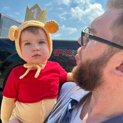 Newborn Valentine Baby Bonnet - Etsy