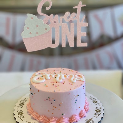 Sweet One Cake Topper 1st Birthday Cake Topper Ice Cream Birthday ...