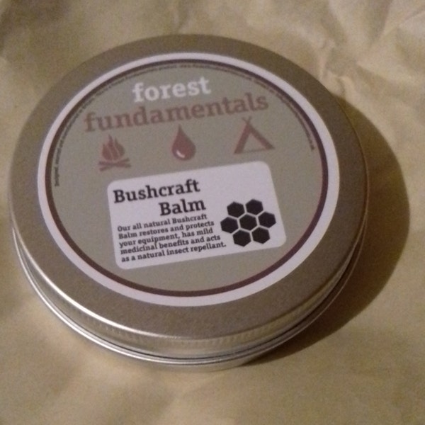 Traditional Fire Lighting Kit | Bushcraft Fire Kit Tin | Ferro Rod Fire ...