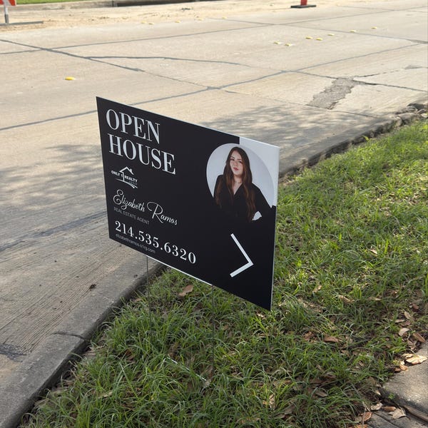 Real Estate Yard Sign #11 | for Sale Sign | Property Sign | Listing ...