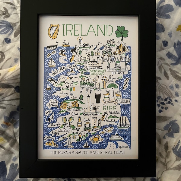 Brisbane Art Print by Julia Gash - Etsy UK