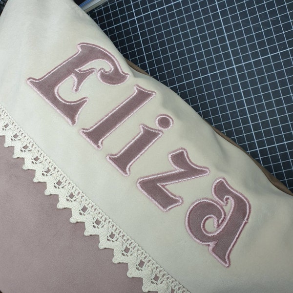 Blake Applique Monogram Set 2″, 3″, 4″ - Lowercase Letters Only ...