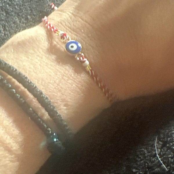 Small Cute Fish Bracelet | Cord Bracelet With Fish Link and Miyuki ...