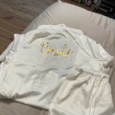 Girls Party Pajamas, Team Bride Pj Sets, Getting Ready Customized ...