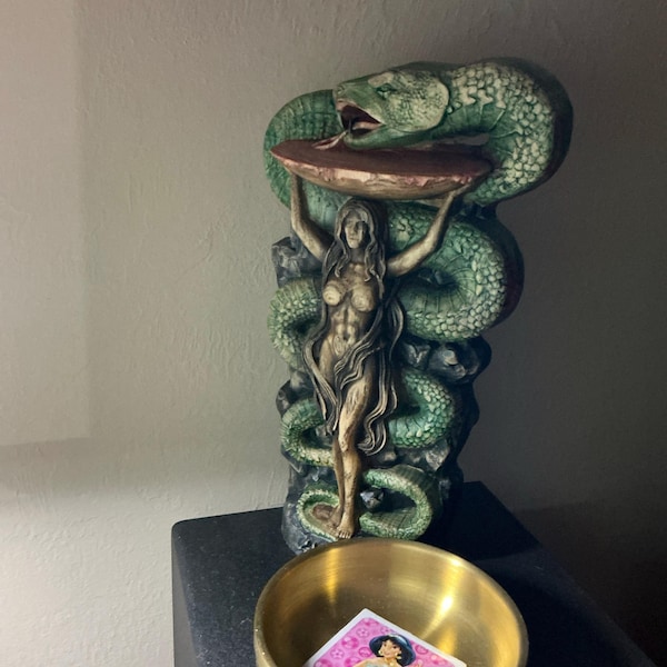 Ratatoskr Wooden Squirrel Viking Black Squirrel Squirrel Figure Norse ...