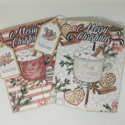 Gingerbread Watercolor Digital Paper Pack, Christmas Pattern, Cute ...